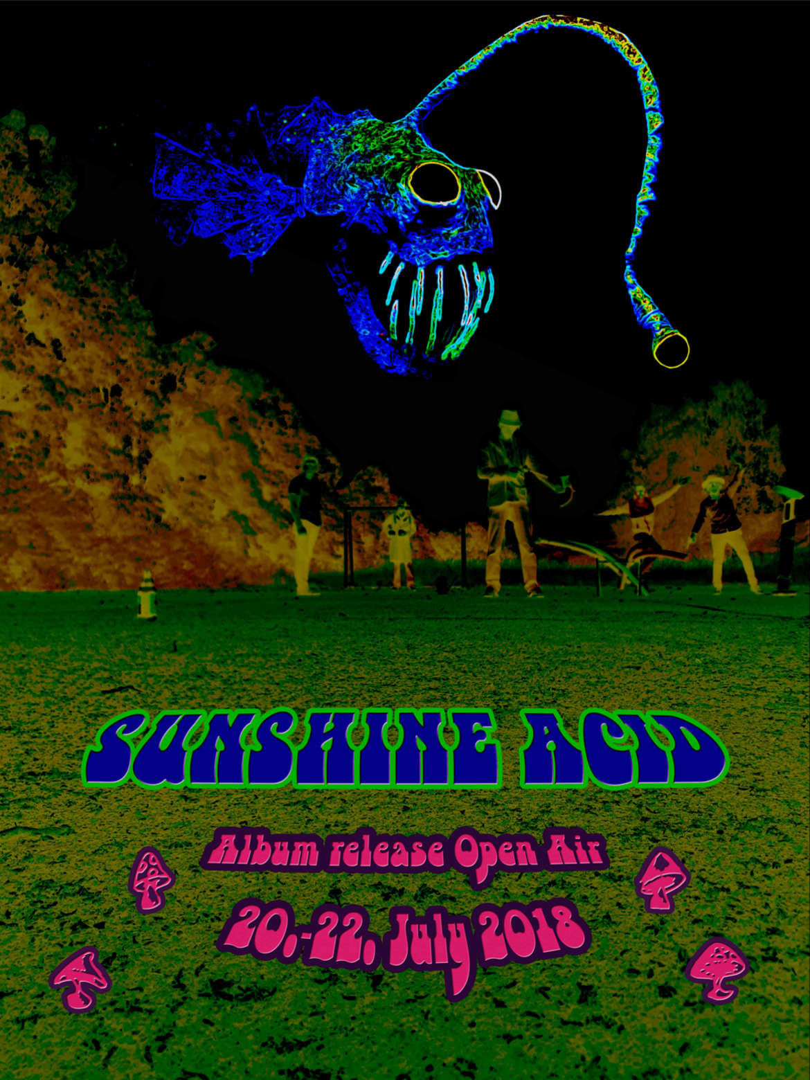 Sunshine Acid – Shiny Days – Album Release Festival – Sunshine Acid